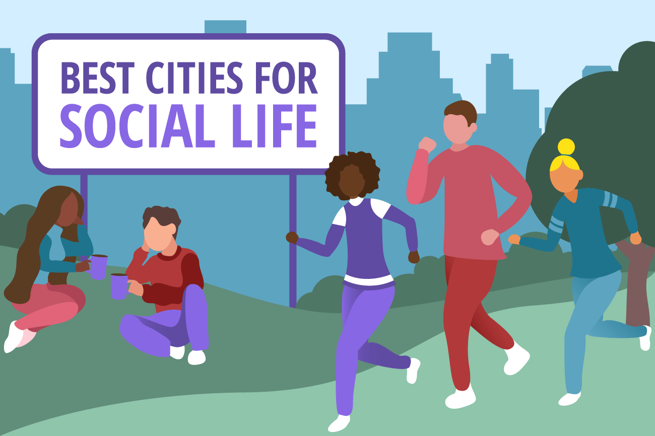 The Best Cities for a Social Life | Compare the Market AU
